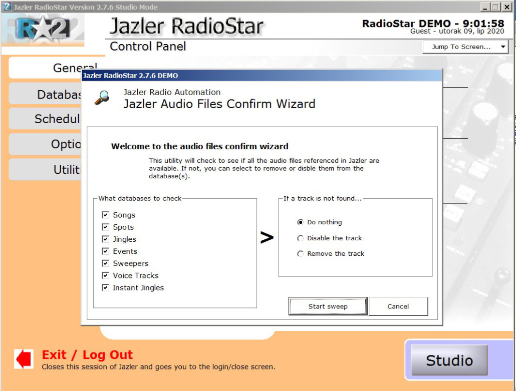 Kako provjeriti audio datoteke unesene u Jazler RS2? – Euro komunikacije